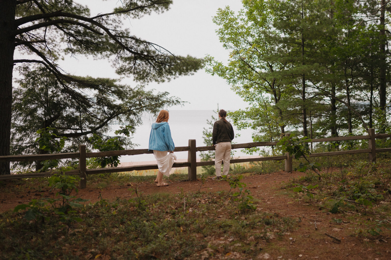Grace & Lance's Rocky Beach Elopement in the Upper Peninsula ...